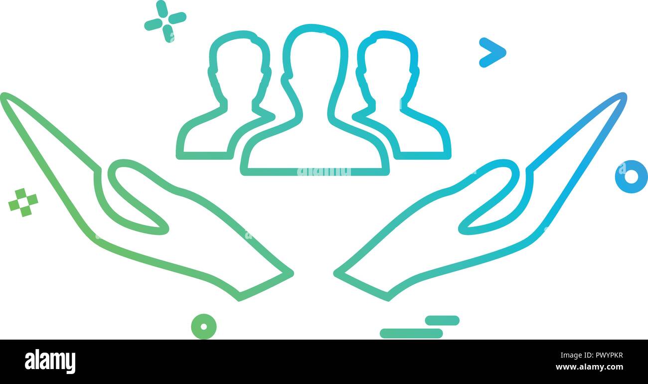 Group icon design vector Stock Vector Image & Art - Alamy