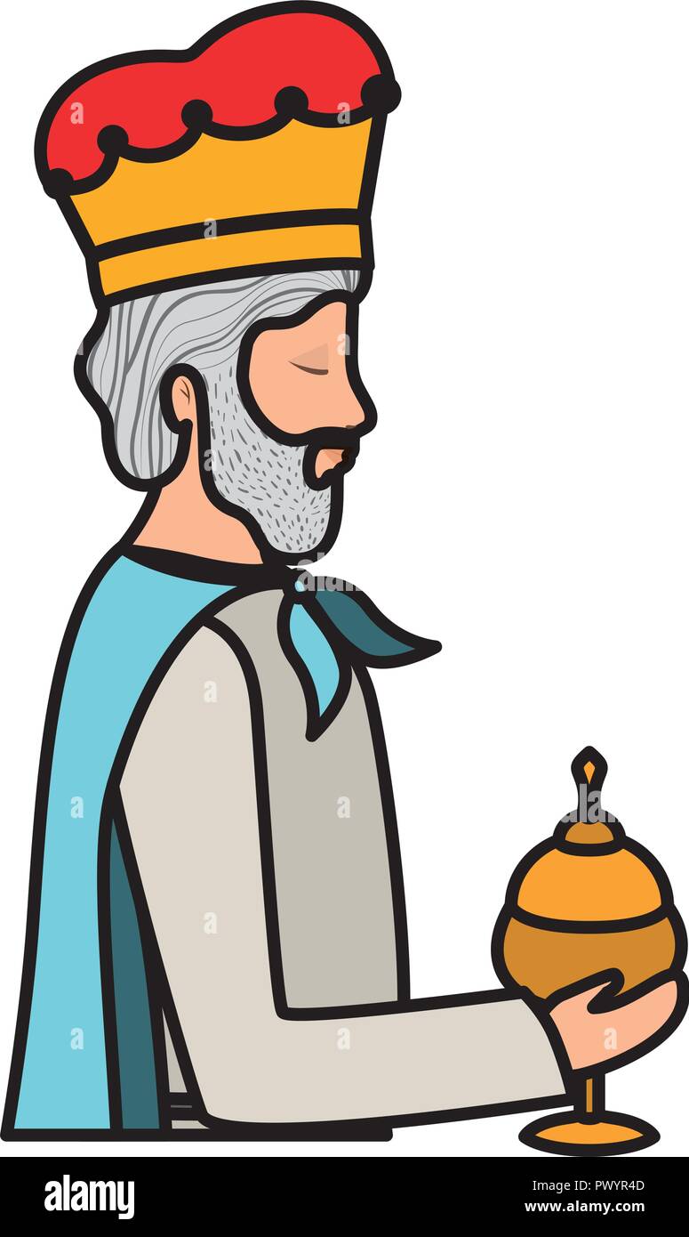 wise man manger character Stock Vector Image & Art - Alamy