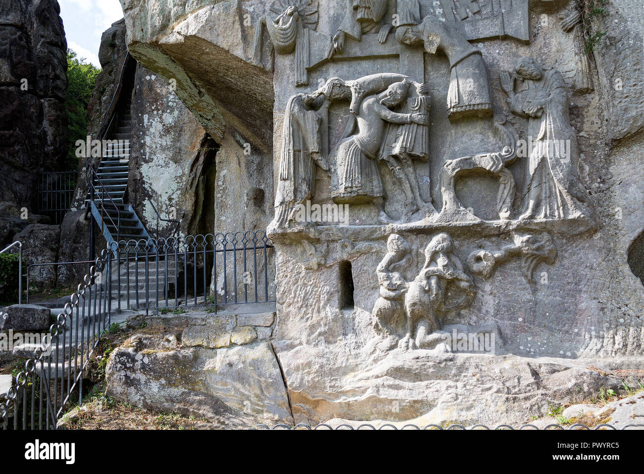 Externsteine hi-res stock photography and images - Alamy