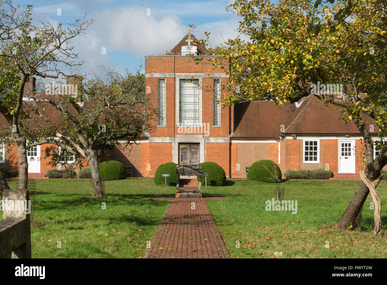 Sandham Memorial Chapel, a grade I listed 1920s decorated building ...