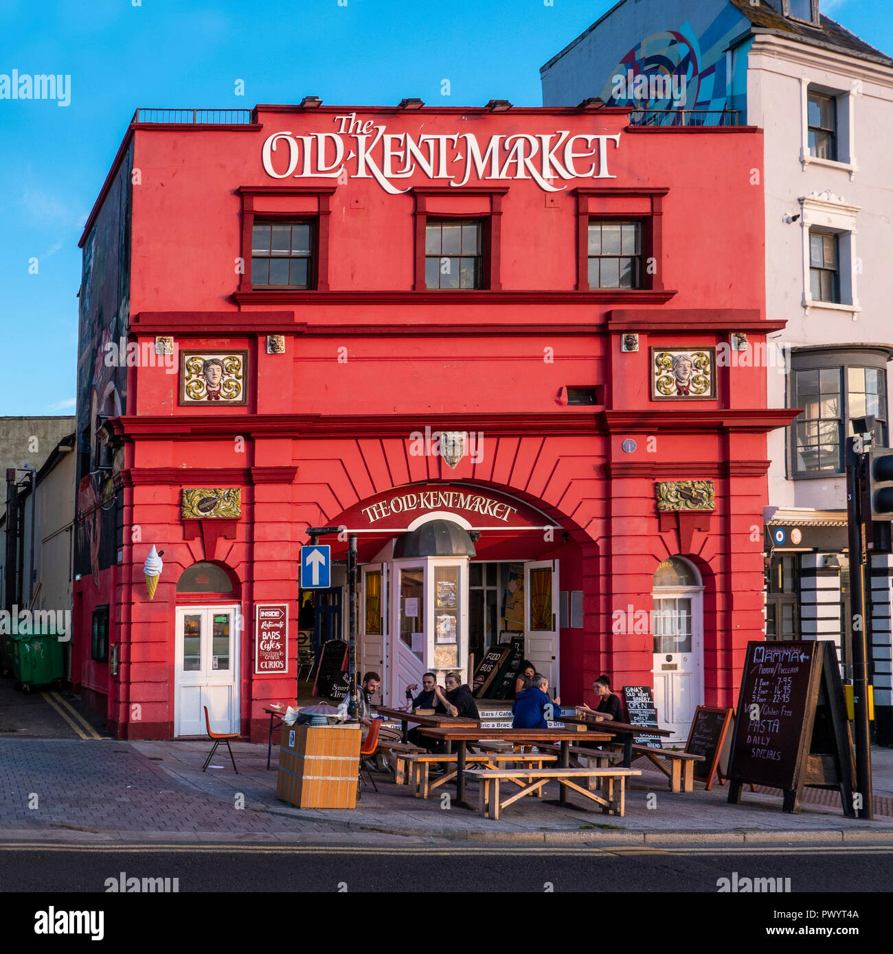 The Old Kent Market,Converted Cinema,Margate,Seafront,Thanet,Kent Stock ...