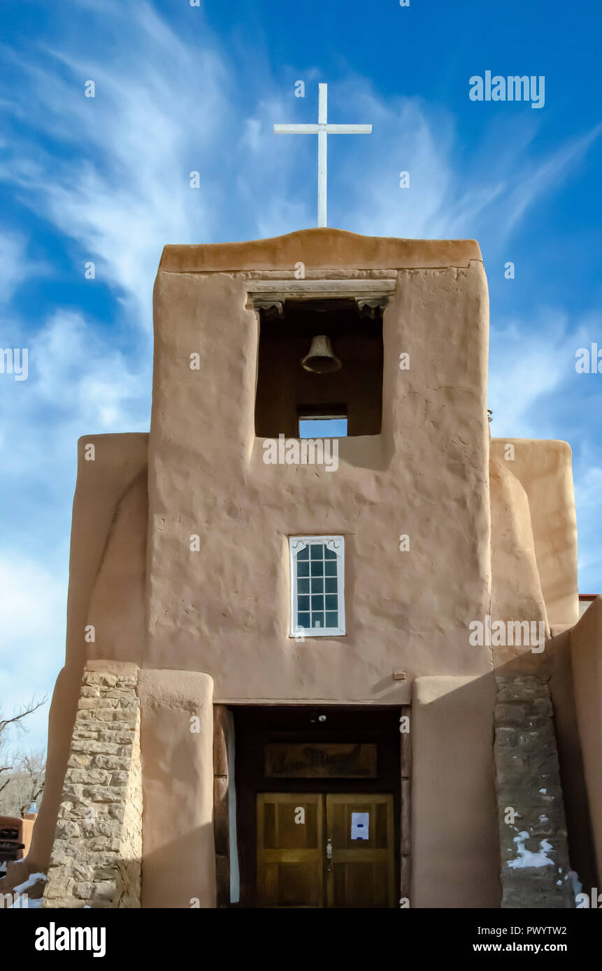 Spanish Colonial Adobe Building In High Resolution Stock Photography ...
