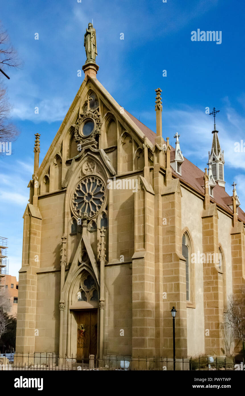 St. Francis Cathedral in Santa Fe, New Mexico Stock Photo - Alamy