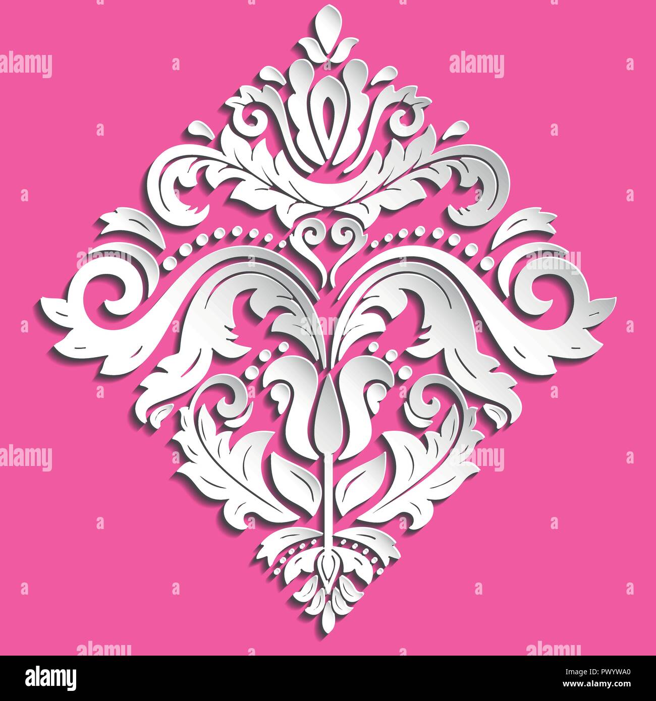 Oriental classic colored pattern Stock Vector Images - Alamy