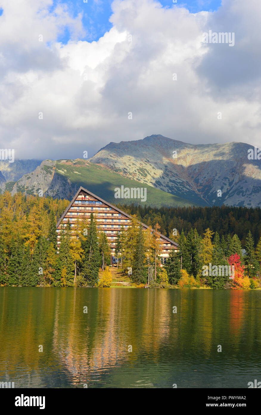 Autumn in Tatry mountains Stock Photo - Alamy