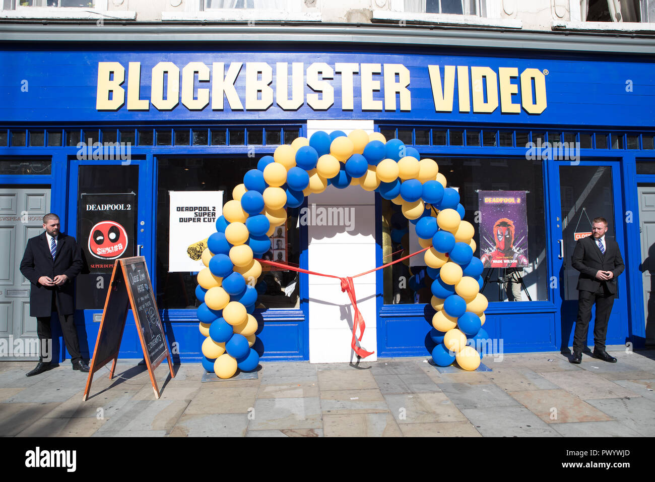 Lorraine Kelly attends the opening of the ‘return’ of Blockbuster Video ...