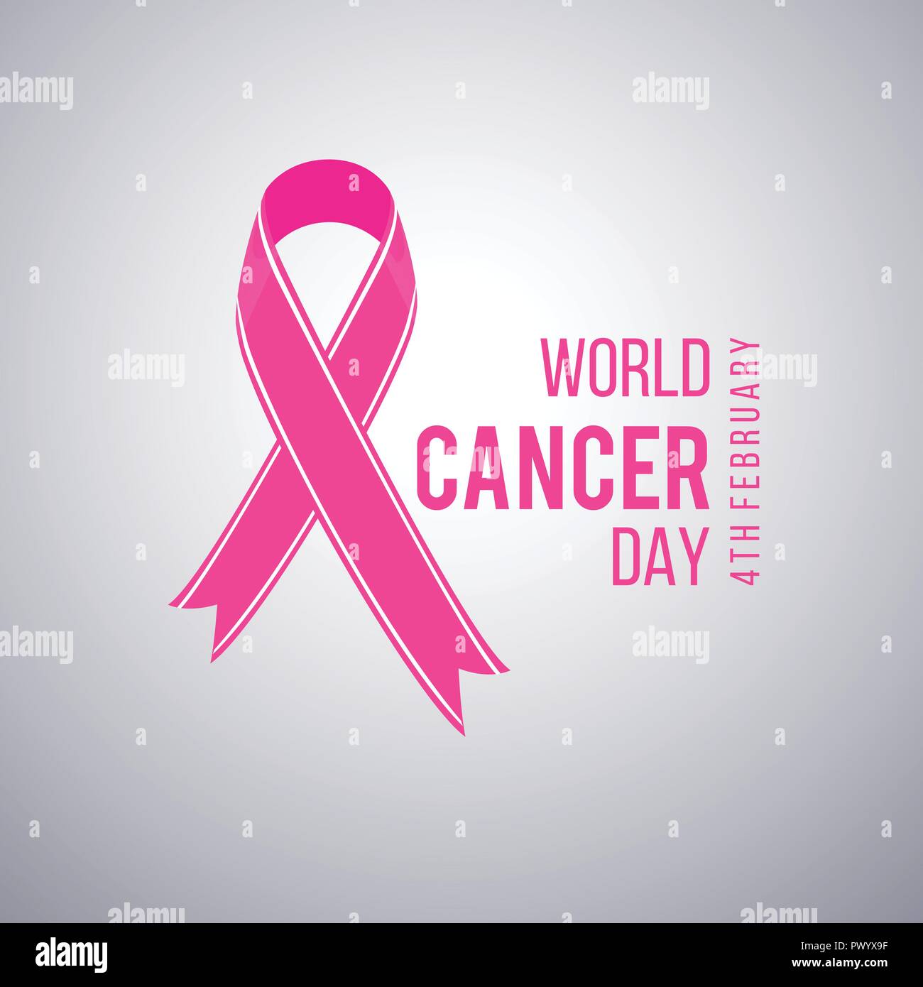 World cancer day design with elegent background vector Stock Vector ...