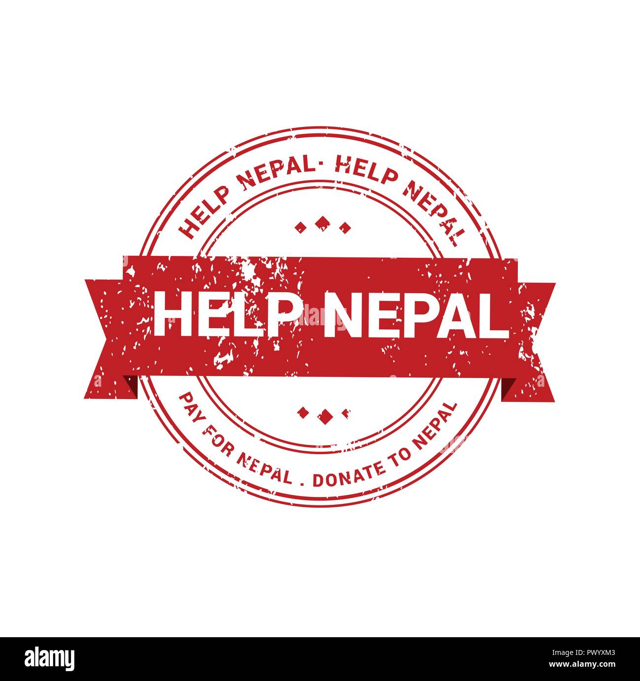Help nepal Stock Vector Images - Alamy