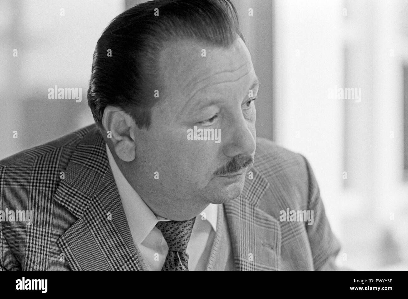 Deutscher Komponist und Dirigent Ernst Mosch, Deutschland 1980er Jahre ...