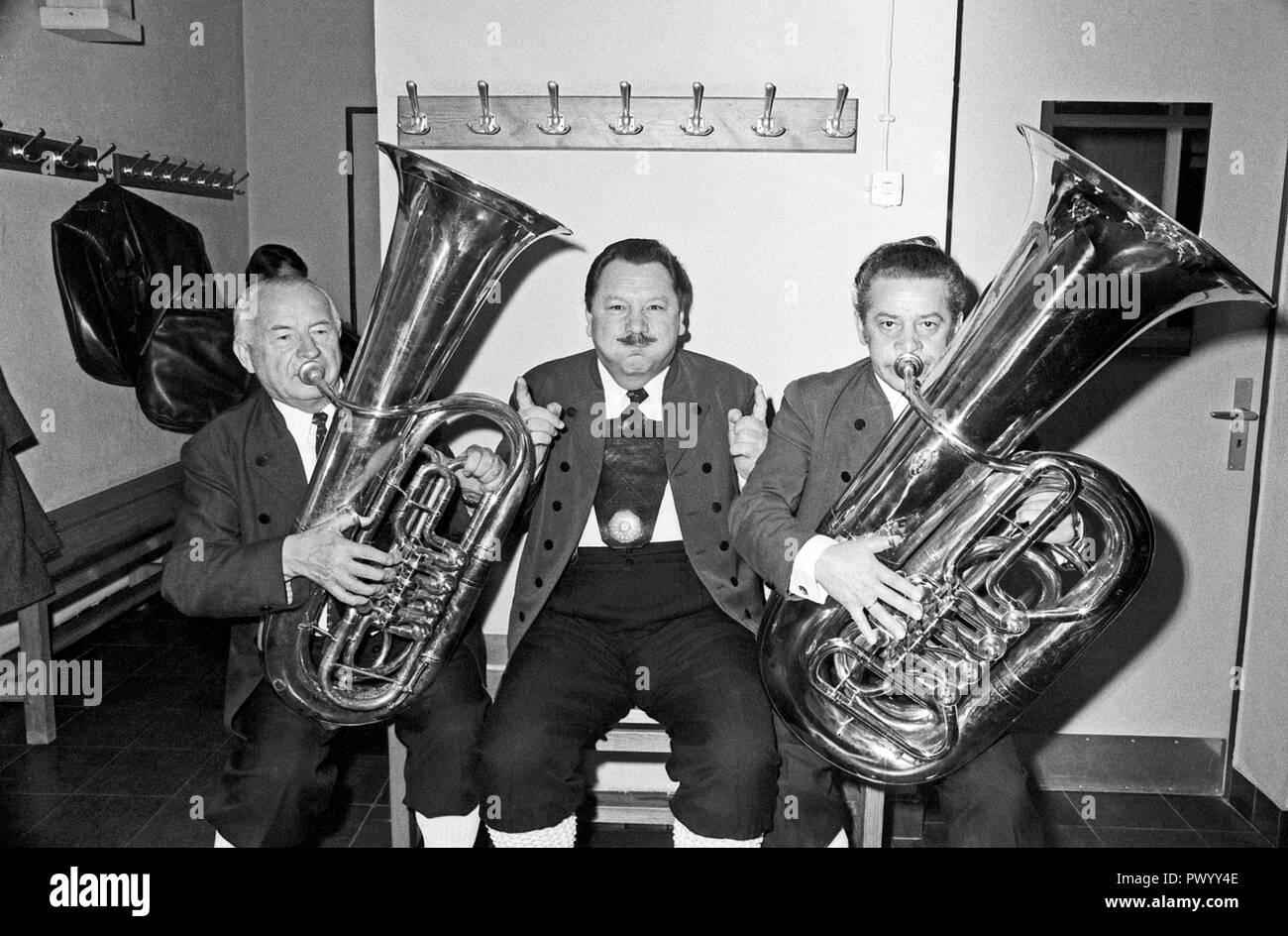 Deutscher Komponist und Dirigent Ernst Mosch und seine Original ...