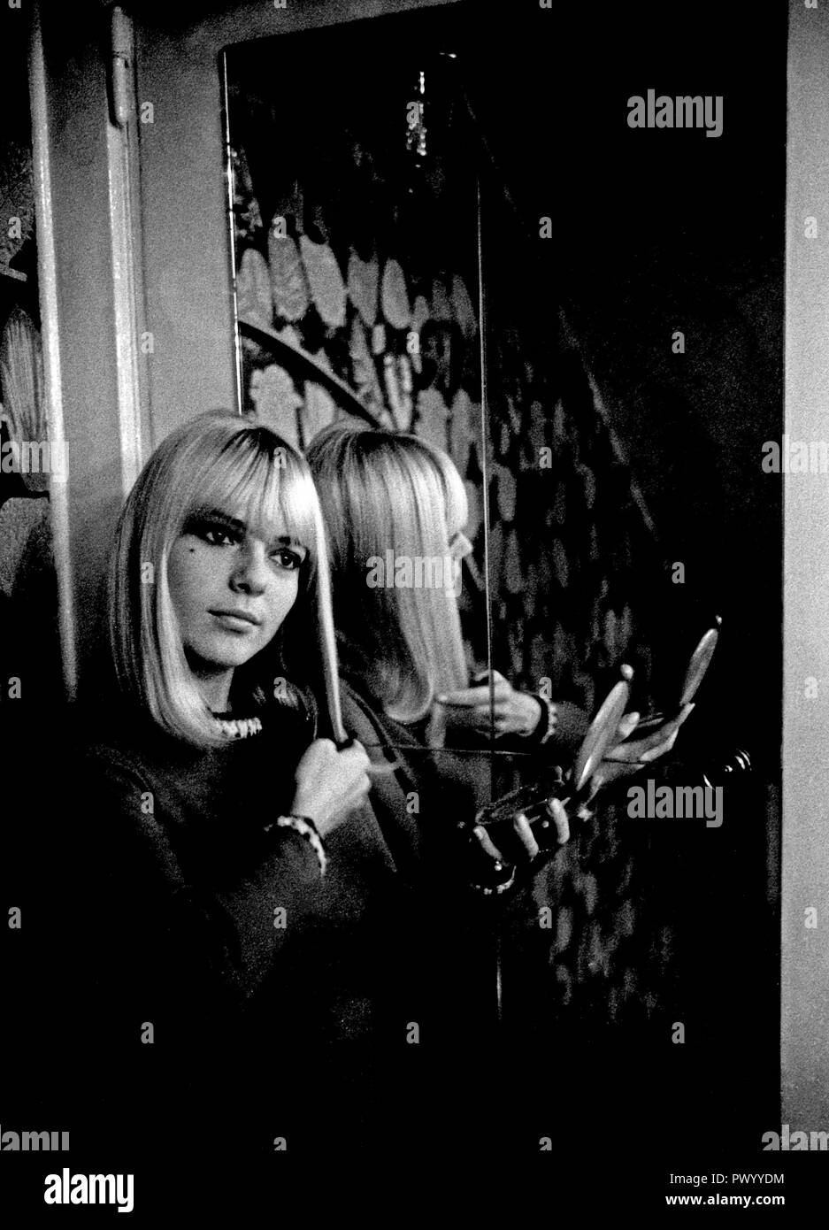 France Gall, französische Pop- und Schlagersängerin, in Deutschand ...