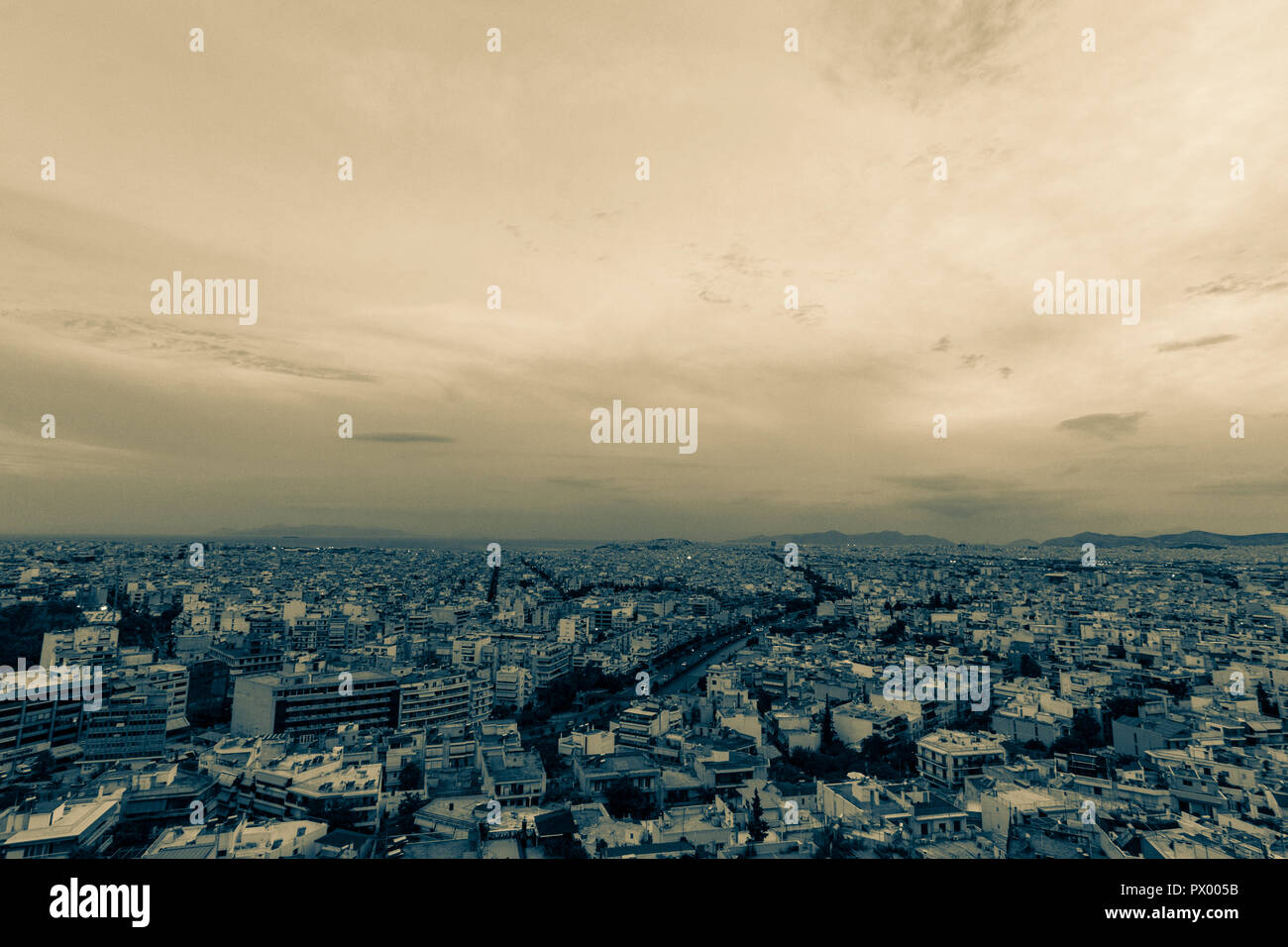 Crystal Clear View of Athens, Athens Cityscape, Relaxing View in Athens ...