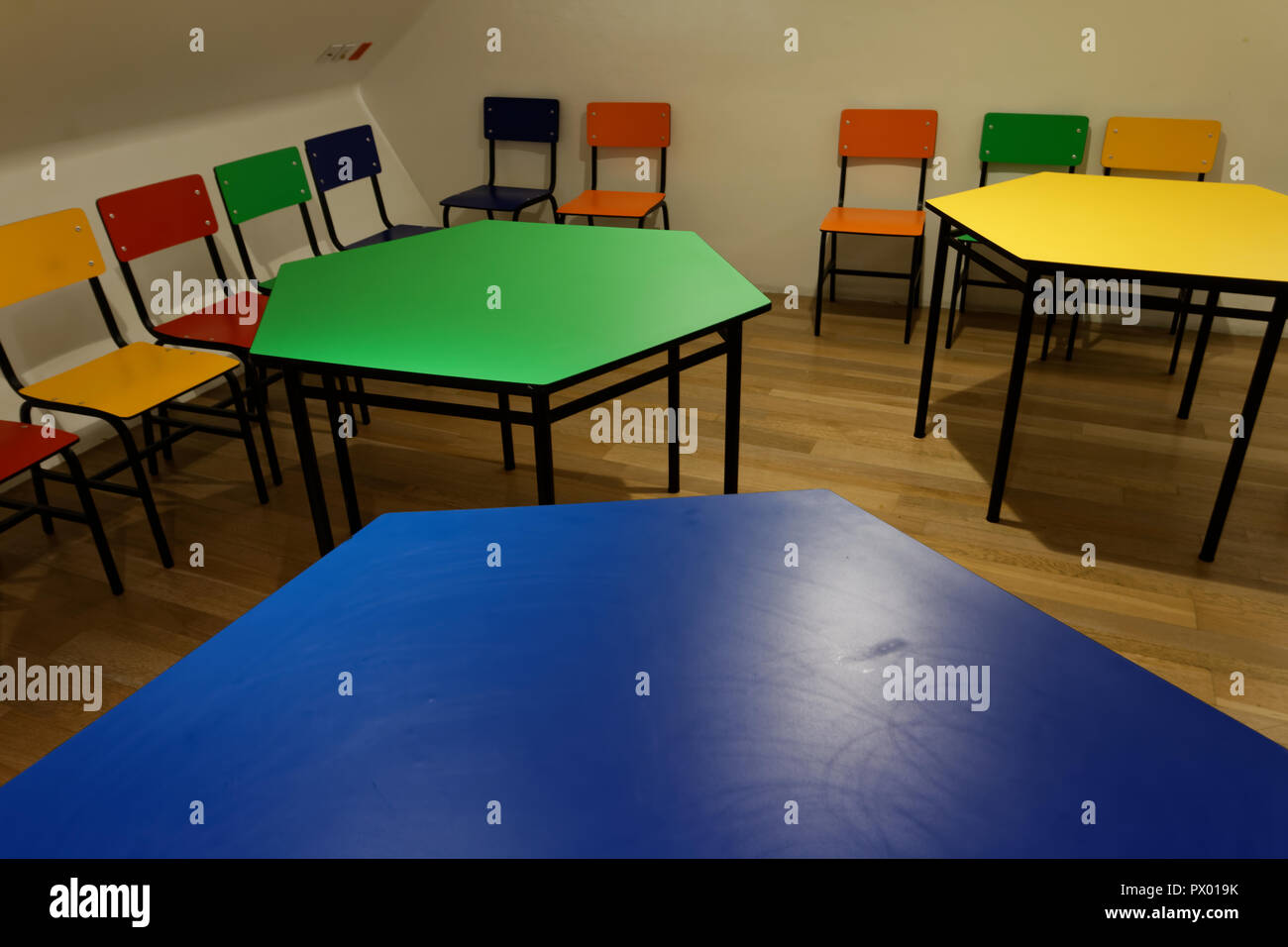 Interior of a museum workshop room Stock Photo - Alamy