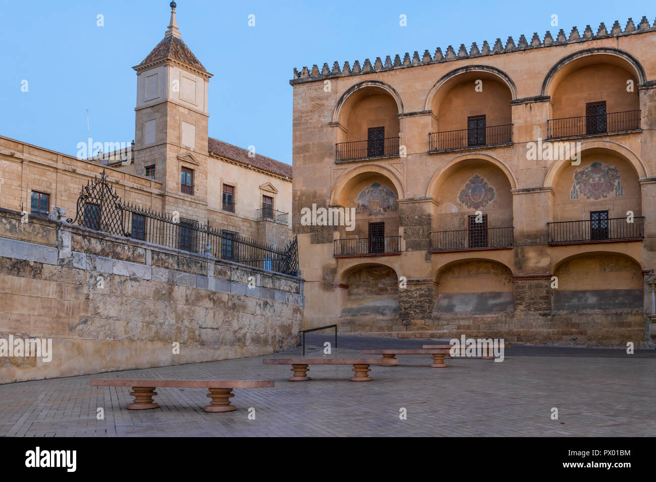 Historical buildings in the old town, Cordoba, Andalusia, Spain, Europe ...