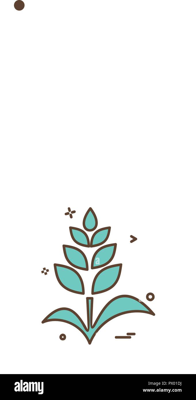 Plants icon design vector Stock Vector Image & Art - Alamy