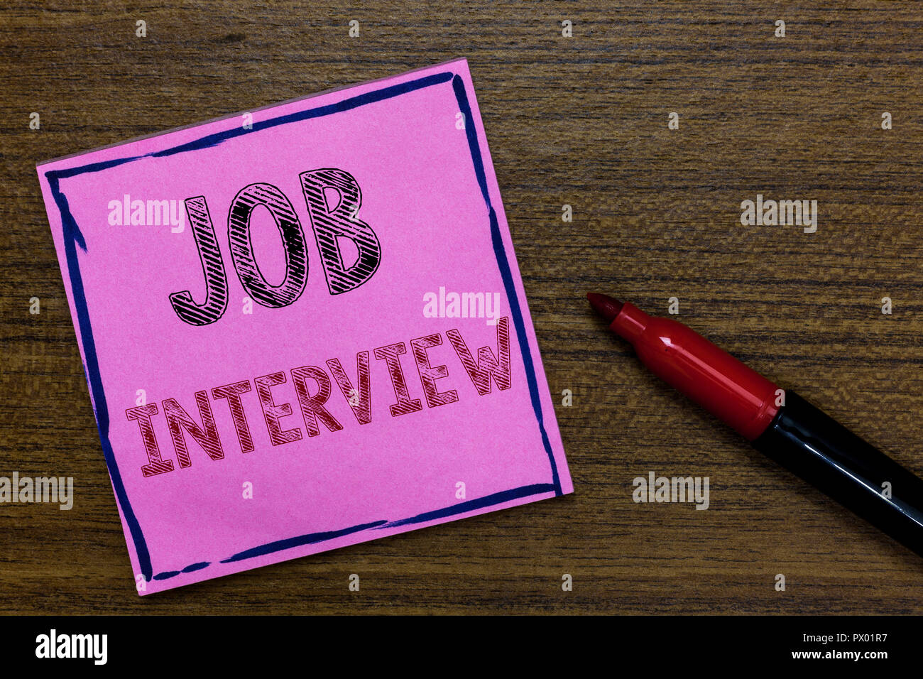 Text sign showing Job Interview. Conceptual photo Assessment Questions ...