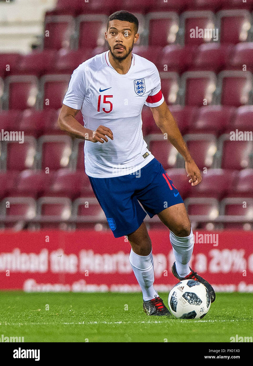 England U21's Jake Clarke-Salter during the UEFA U21 European ...