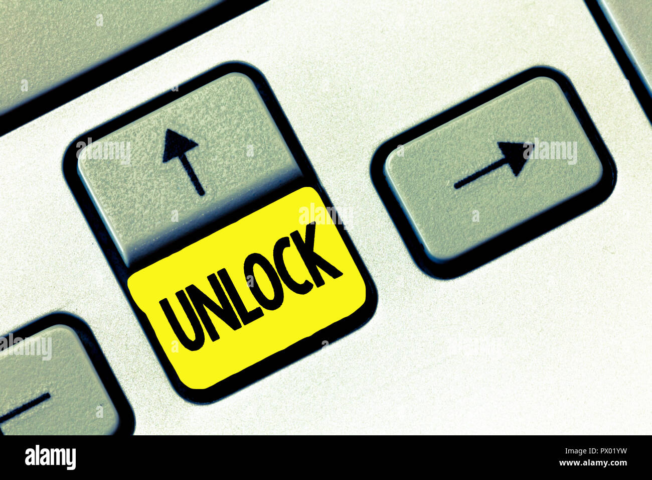 Writing Note Showing Unlock Business Photo Showcasing Use Password Or