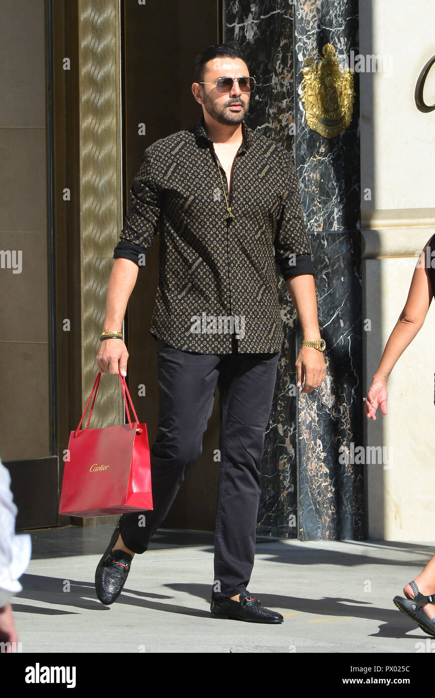 Mohammed Karim out shopping in Beverly Hills, United States Featuring ...