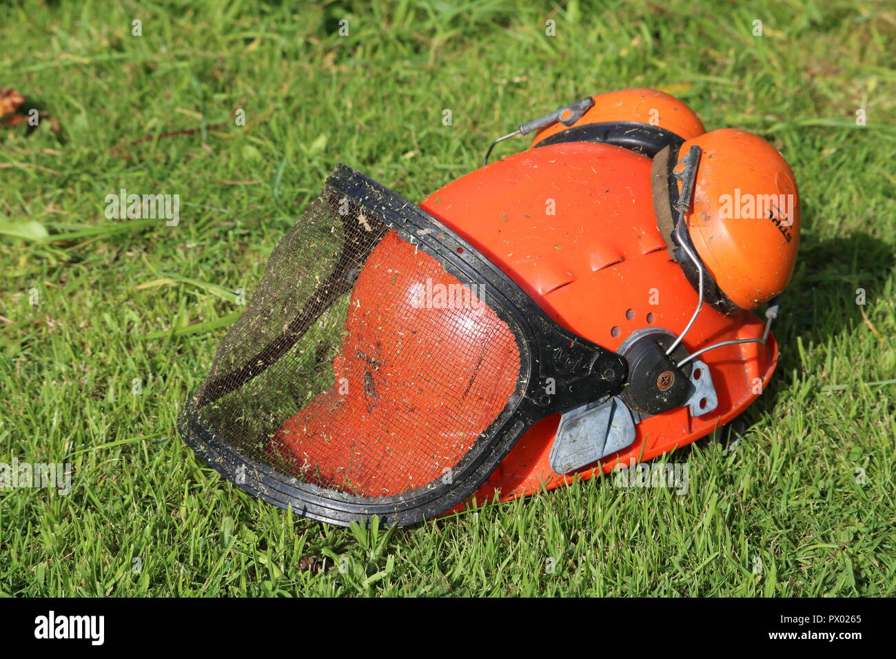 Safety helmet mesh visor hi-res stock photography and images - Alamy