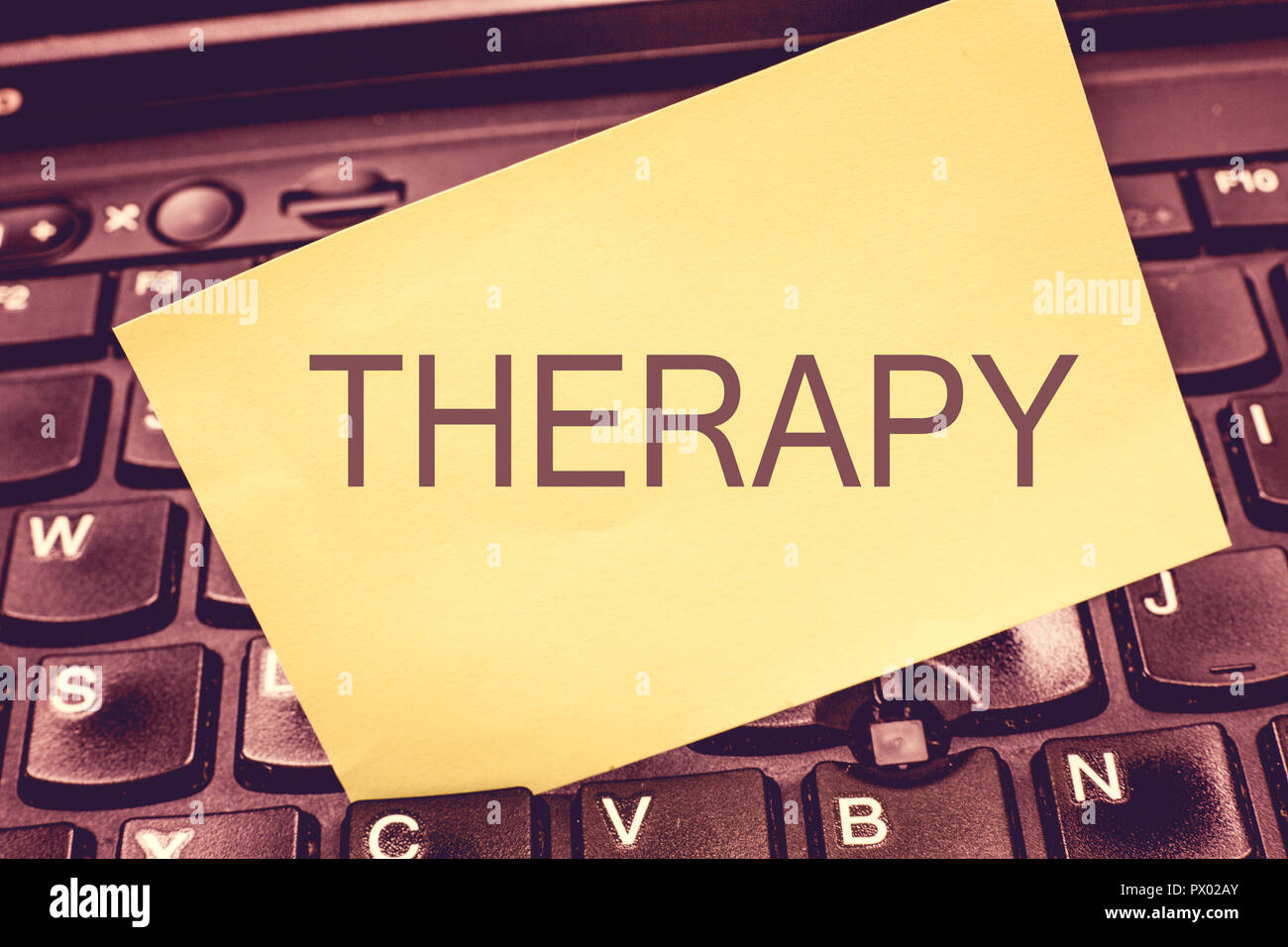 Handwriting text writing Therapy. Concept meaning Treatment intended to ...