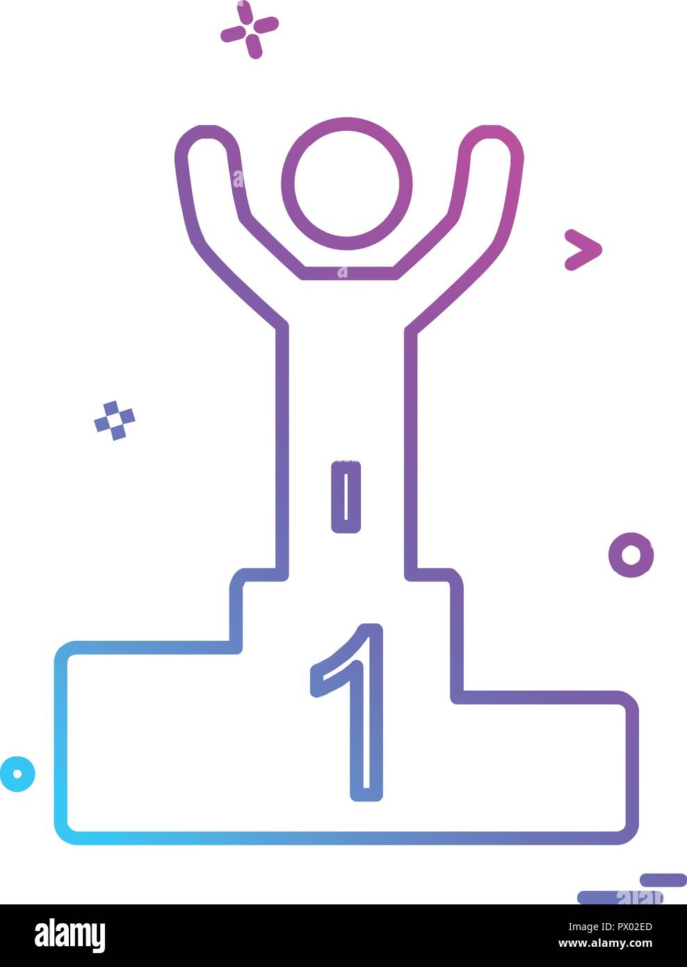 Positions icon design vector Stock Vector Image & Art - Alamy