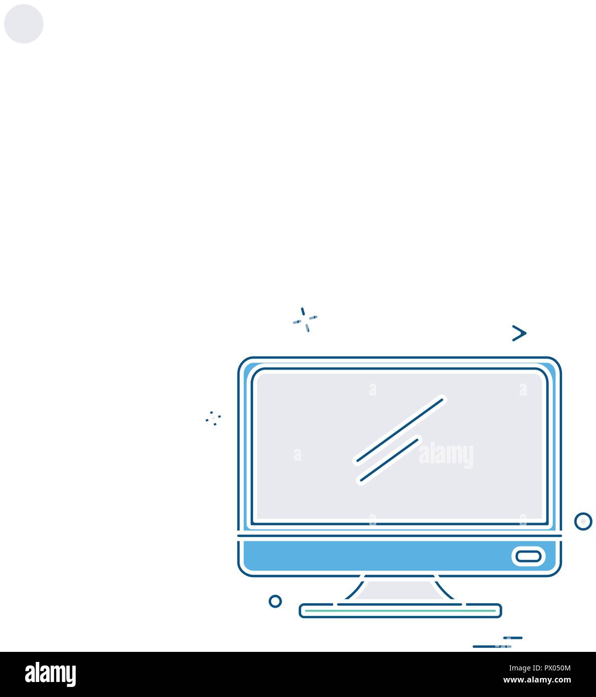 lcd screen icon vector Stock Vector Image & Art - Alamy