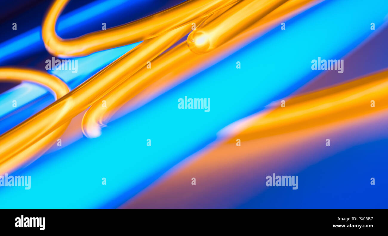 Glass tube neons light lighting hi-res stock photography and images - Alamy