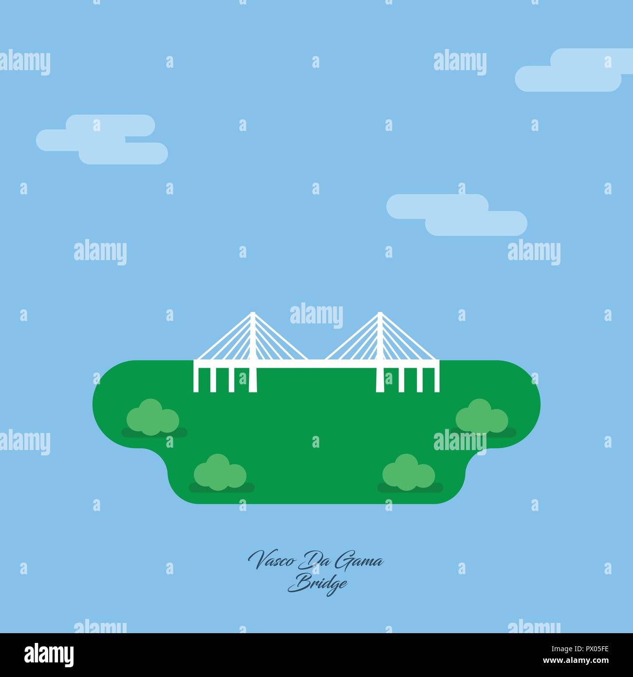 Light landmarks Stock Vector Images - Alamy