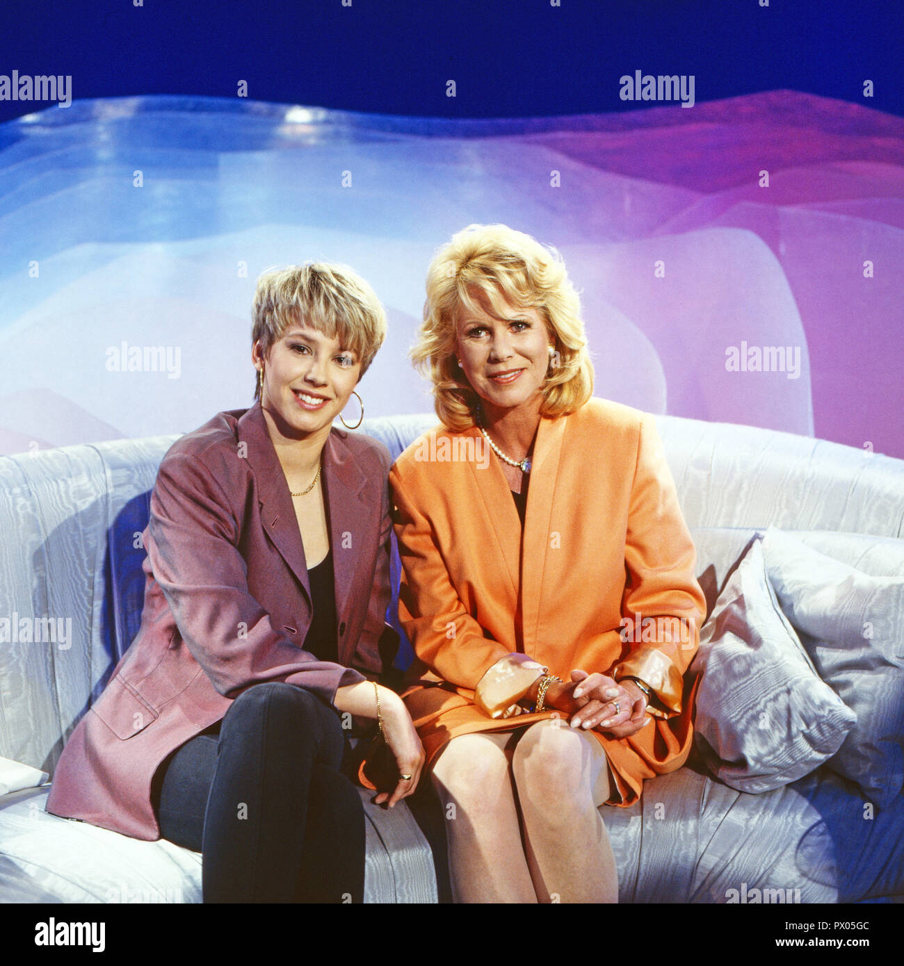 Liebesbarometer, Fernsehshow, Deutschland 1992 - 1993, Moderatorin ...