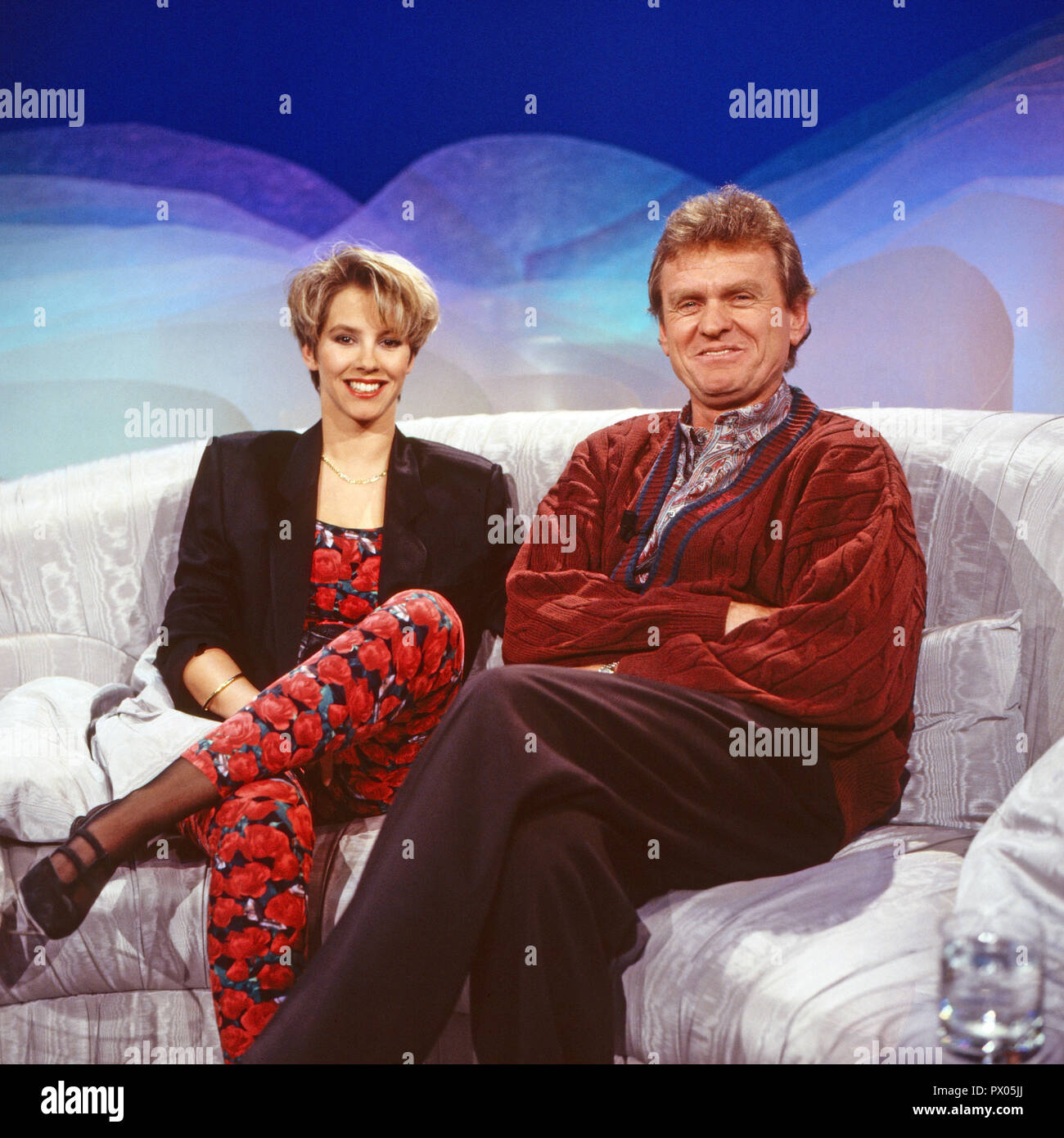 Liebesbarometer, Fernsehshow, Deutschland 1992 - 1993, Moderatorin ...