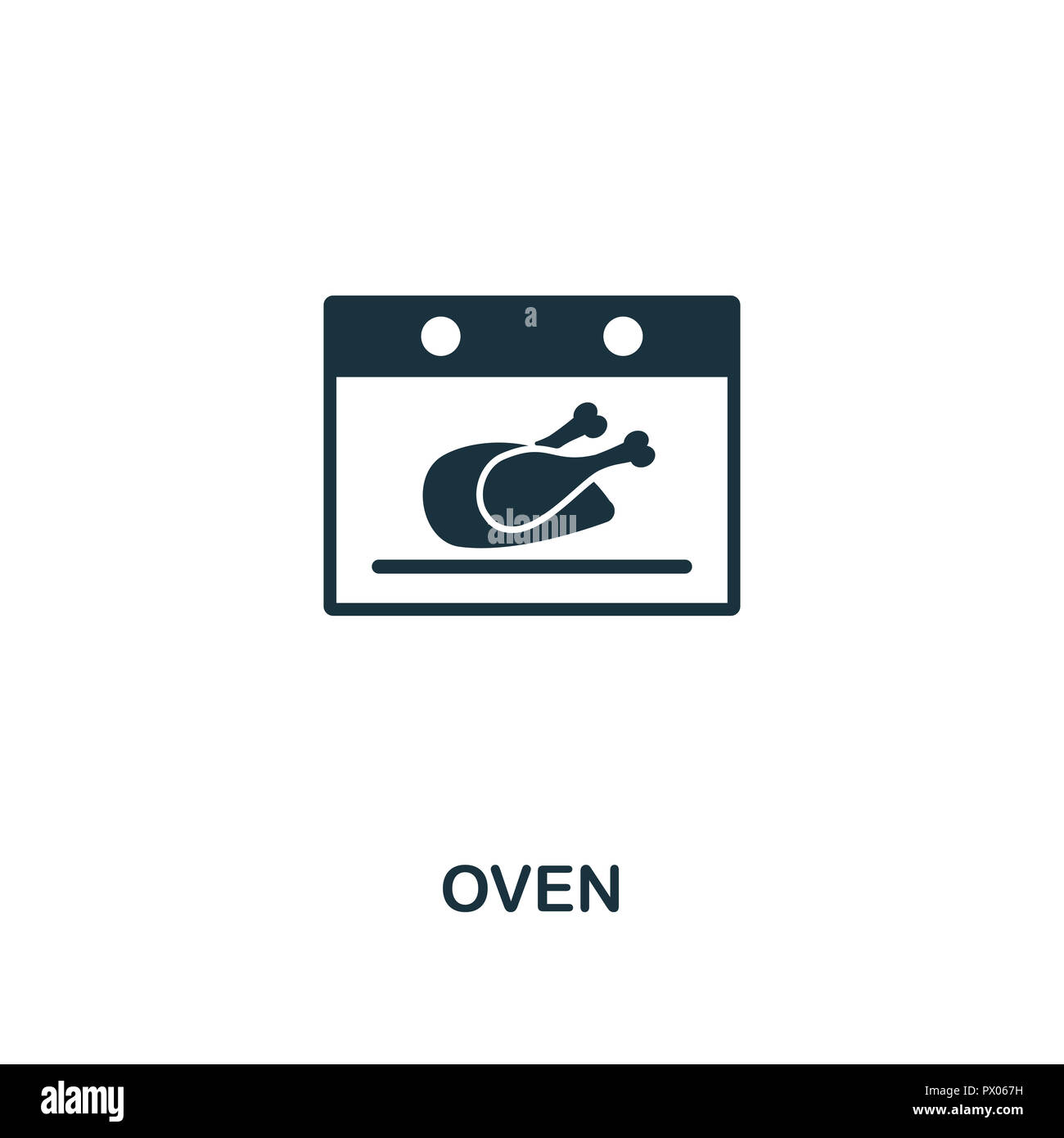 Oven icon. Premium style design from household collection. UX and UI ...