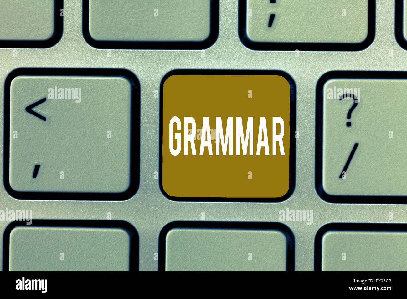 Writing note showing Grammar. Business photo showcasing System and ...