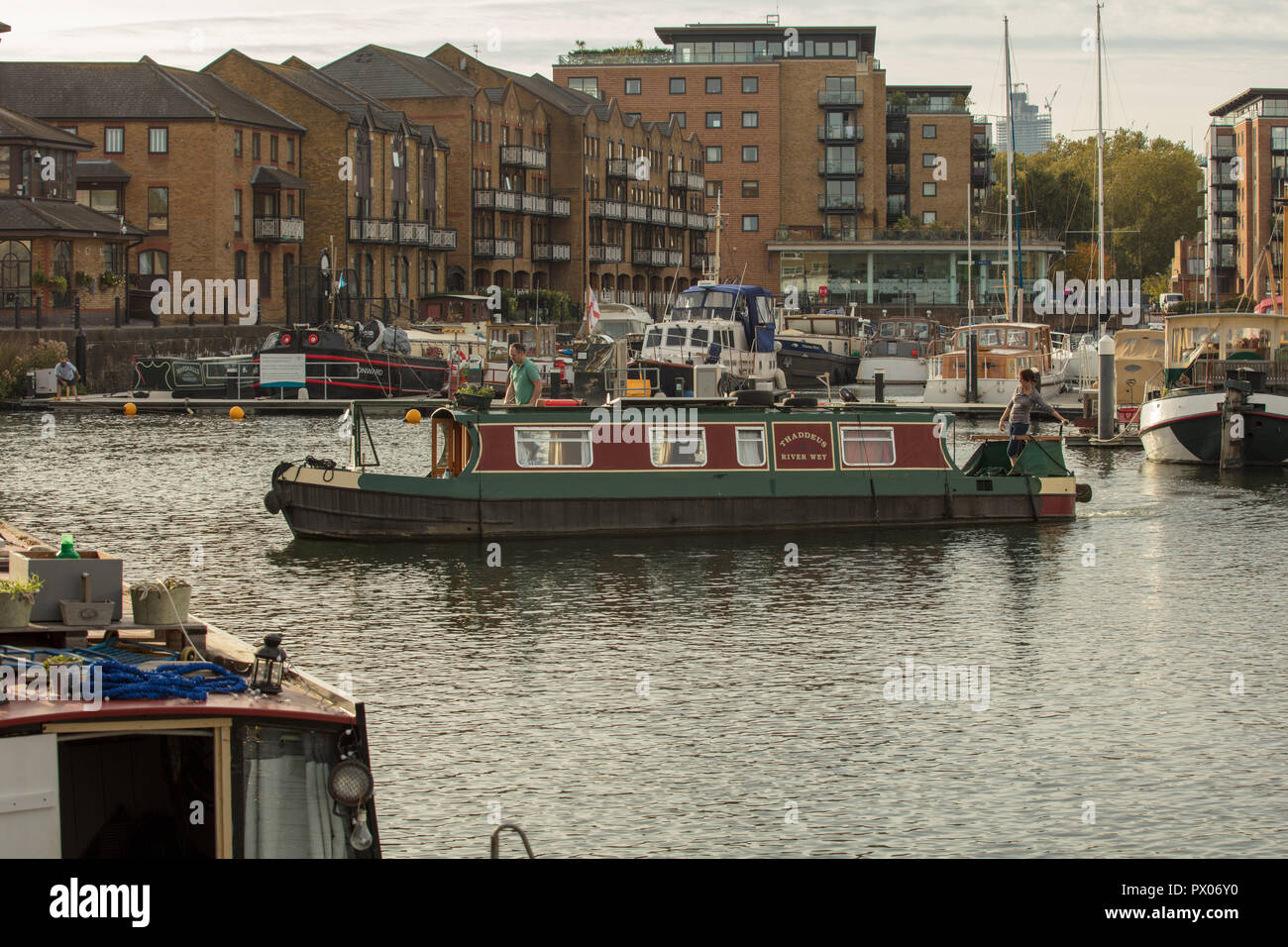 Steering into mooring hi-res stock photography and images - Alamy