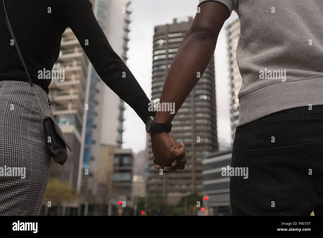 Black hand street hi-res stock photography and images - Alamy