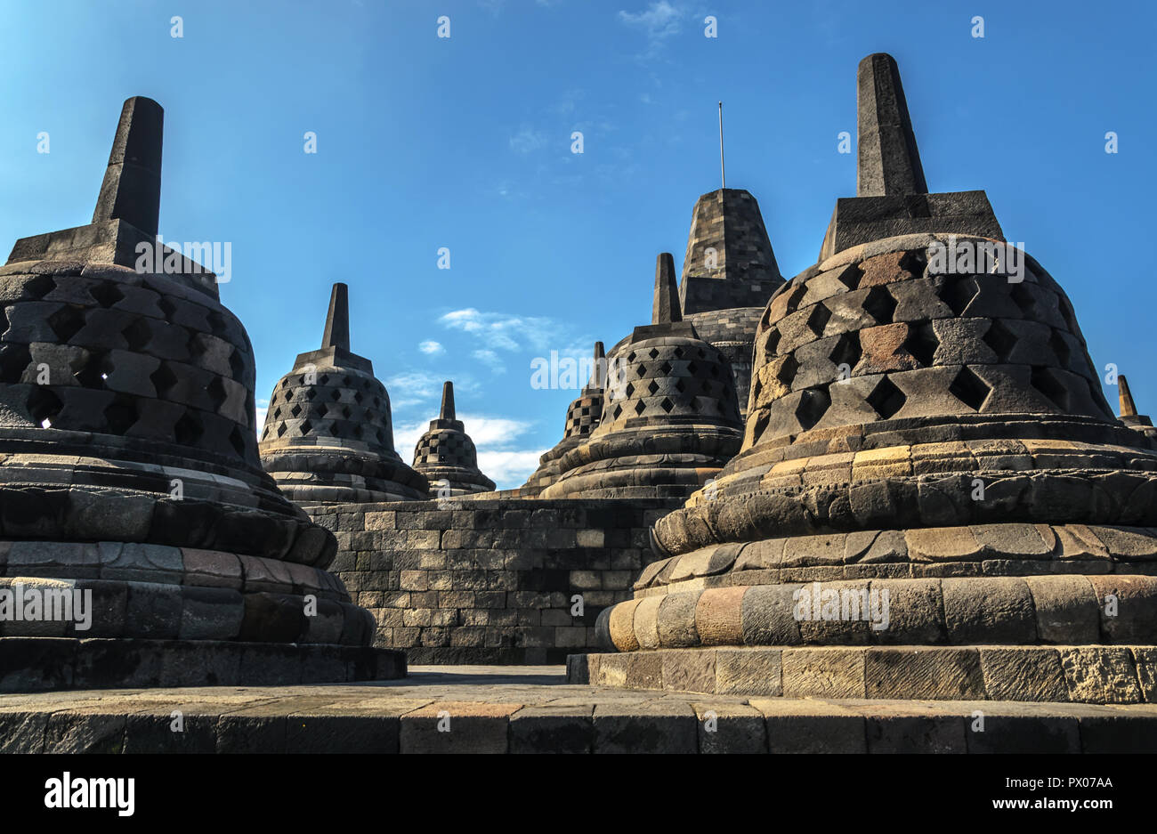 Inside borobudur temple hi-res stock photography and images - Alamy