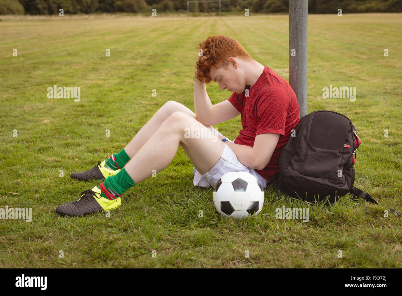 Relaxed football hi-res stock photography and images - Alamy