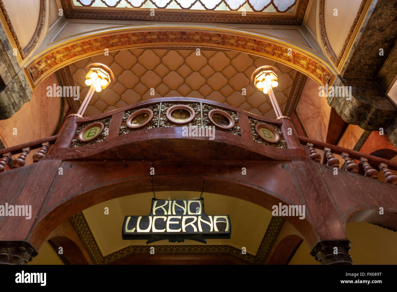 Palac lucerna prague hi-res stock photography and images - Alamy