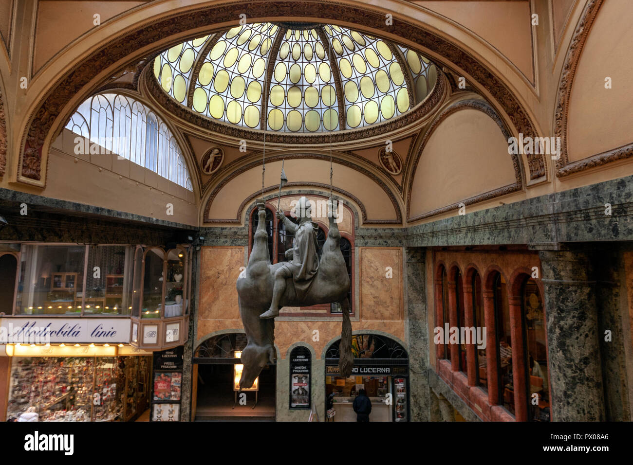 Lucerna palace hi-res stock photography and images - Alamy