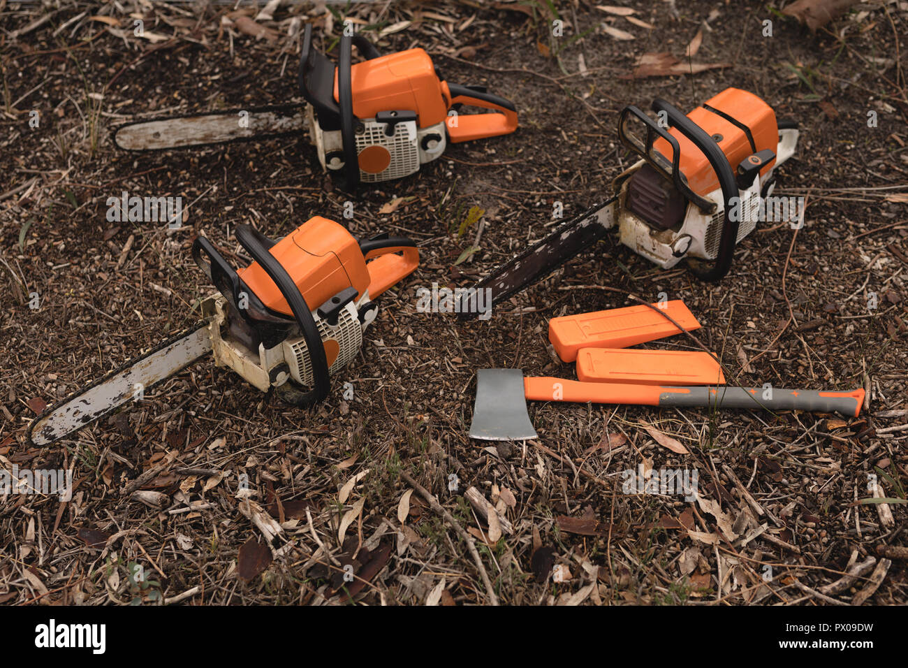 Deforestation tools hi-res stock photography and images - Alamy