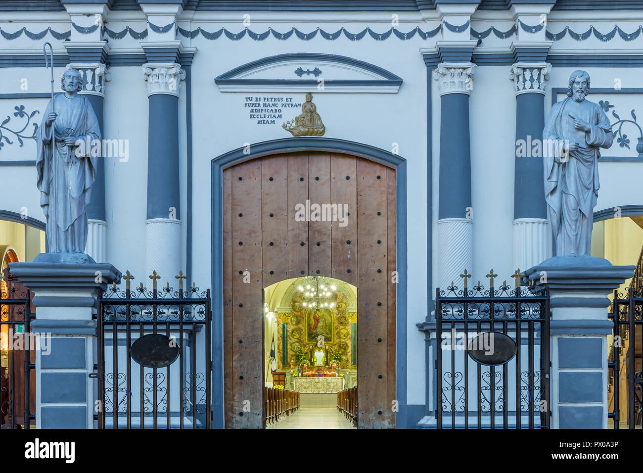 San Pedro Church in Rivas, Nicaragua, Central America Stock Photo - Alamy