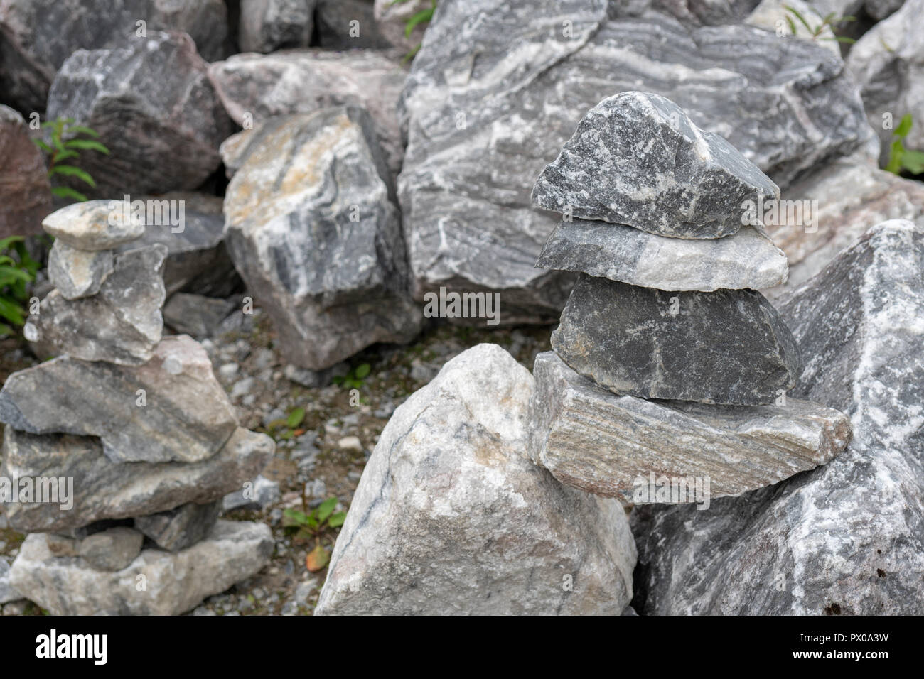 pyramids of marble Stock Photo - Alamy