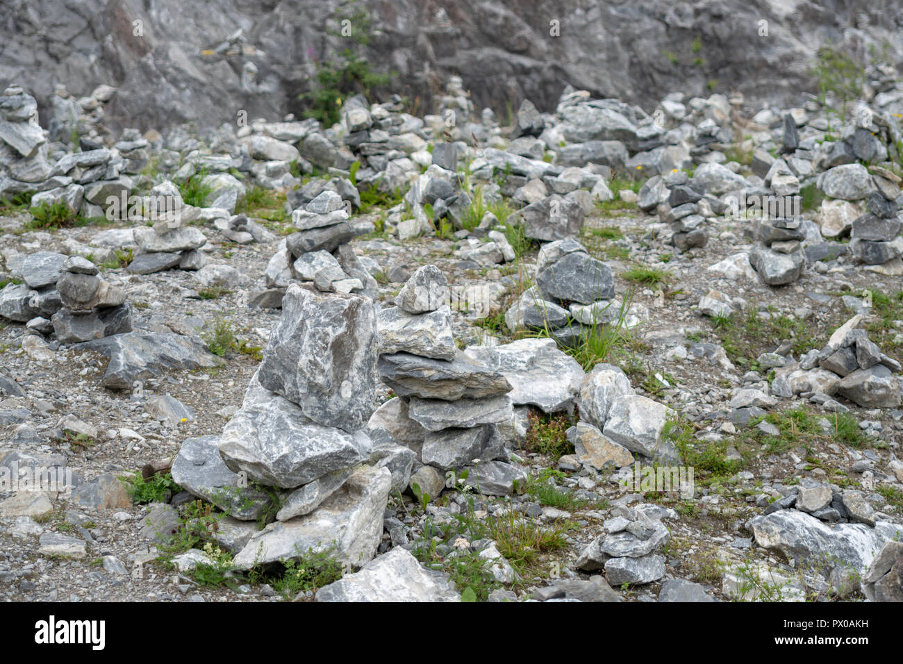 pyramids of marble Stock Photo - Alamy