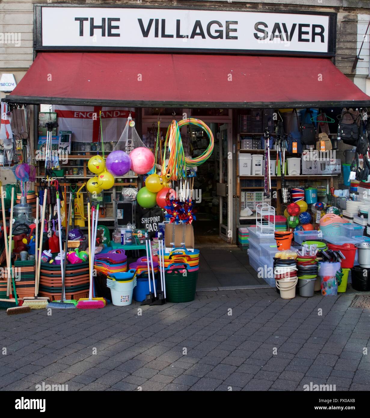 The Village Saver in Buxton, Derbyshire, UK Stock Photo - Alamy