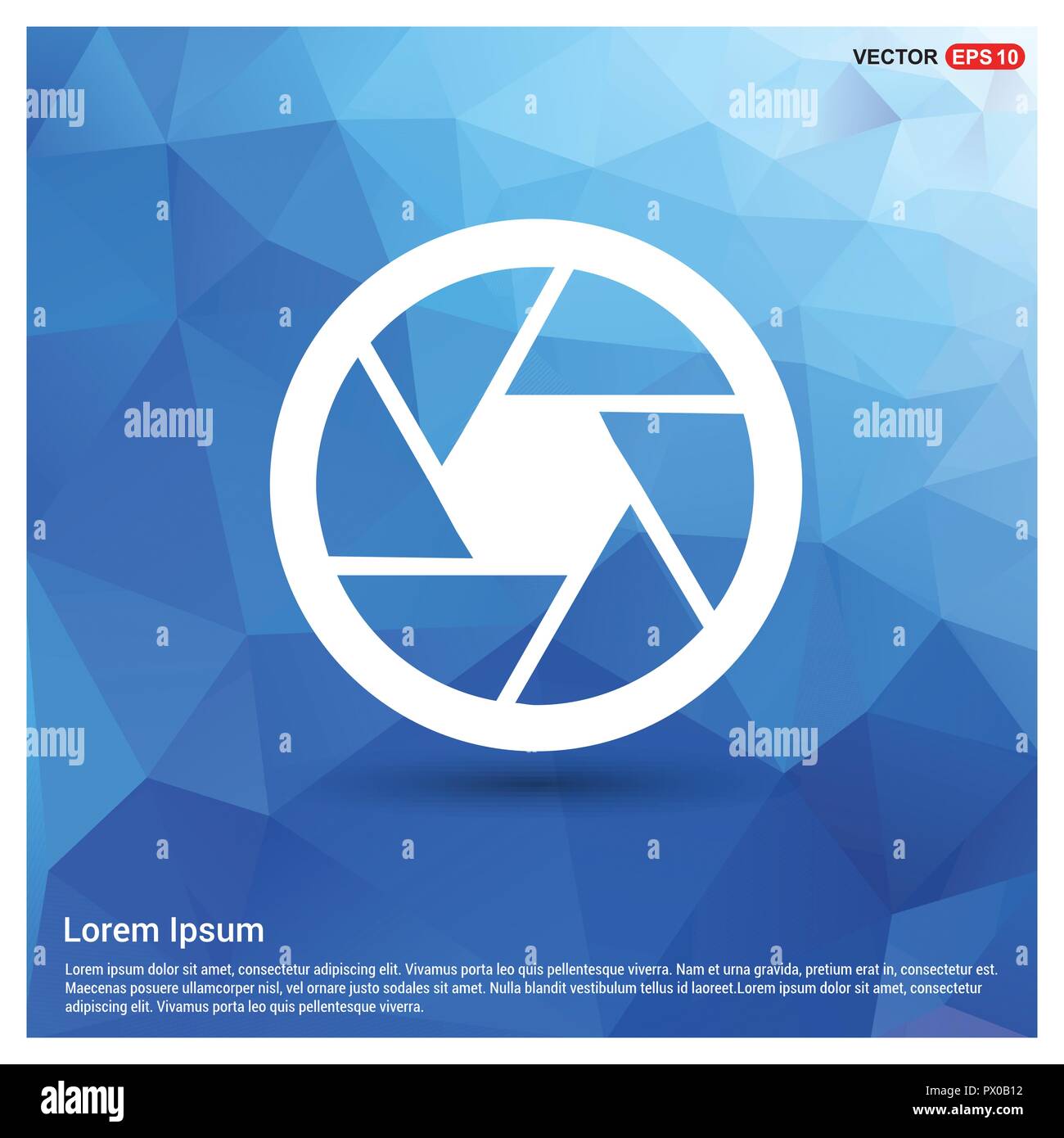 Camera Lens Icon Stock Vector Image & Art - Alamy