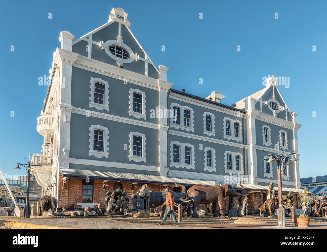 CAPE TOWN, SOUTH AFRICA, AUGUST 9, 2018: The historic Port Captains ...