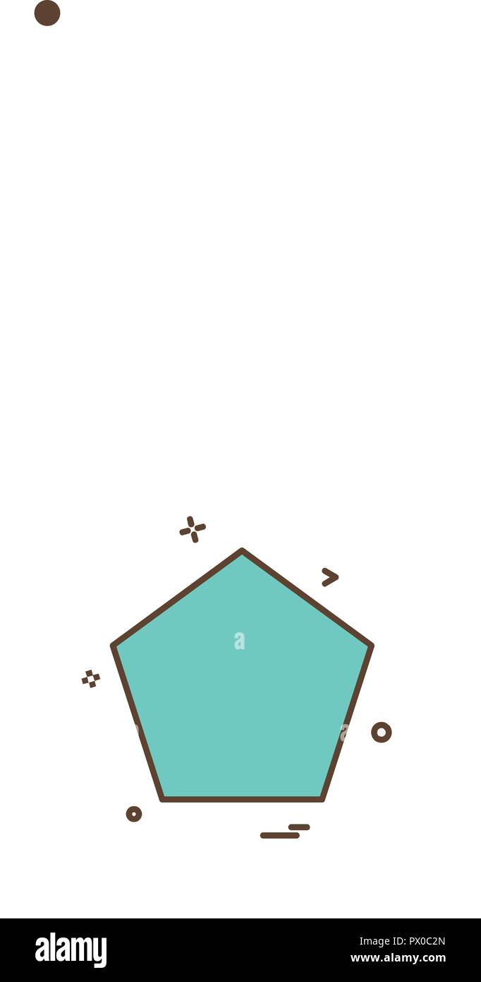 Shape icon design vector Stock Vector Image & Art - Alamy