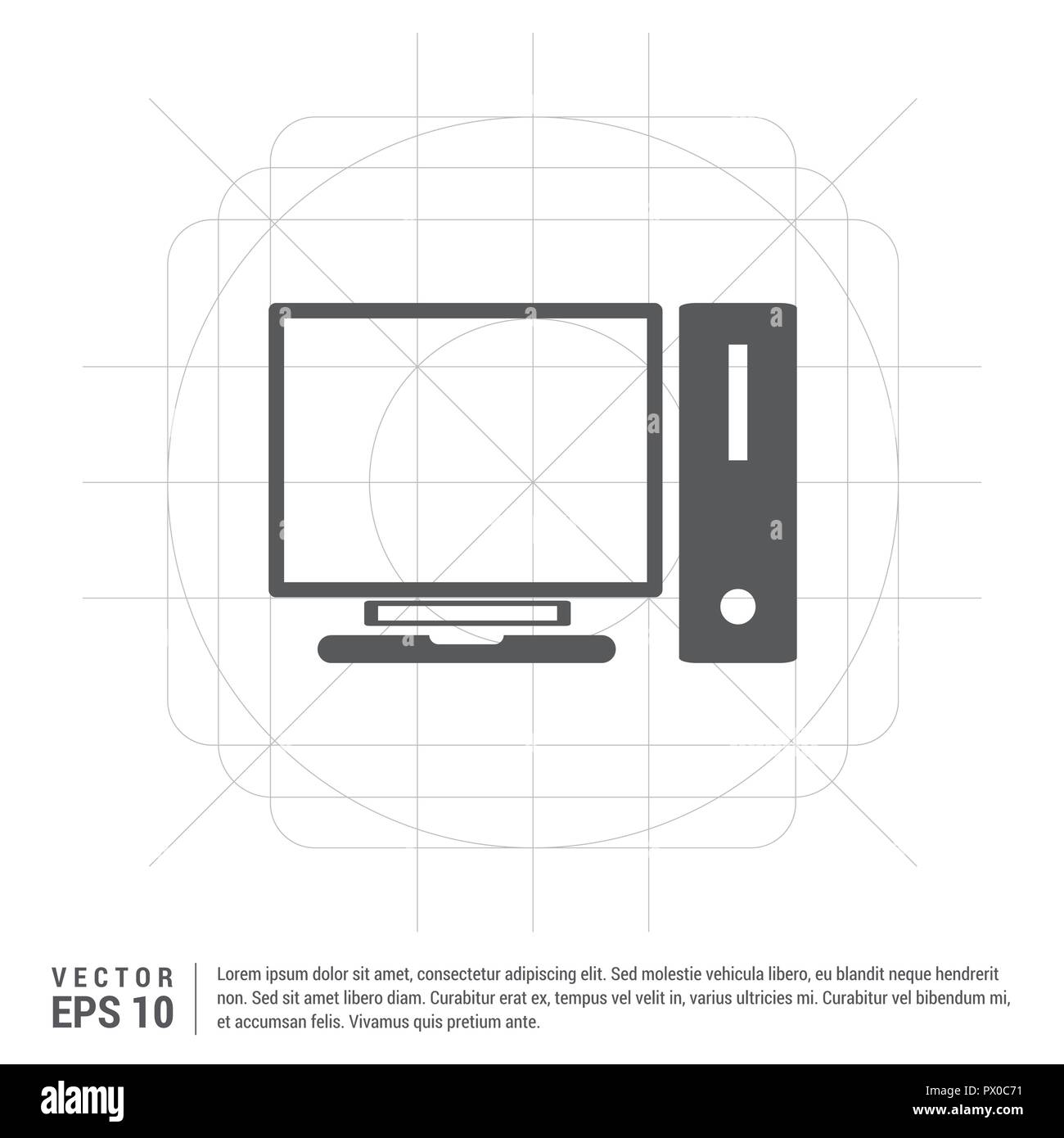 Computer Sysytem Icon Stock Vector Image And Art Alamy