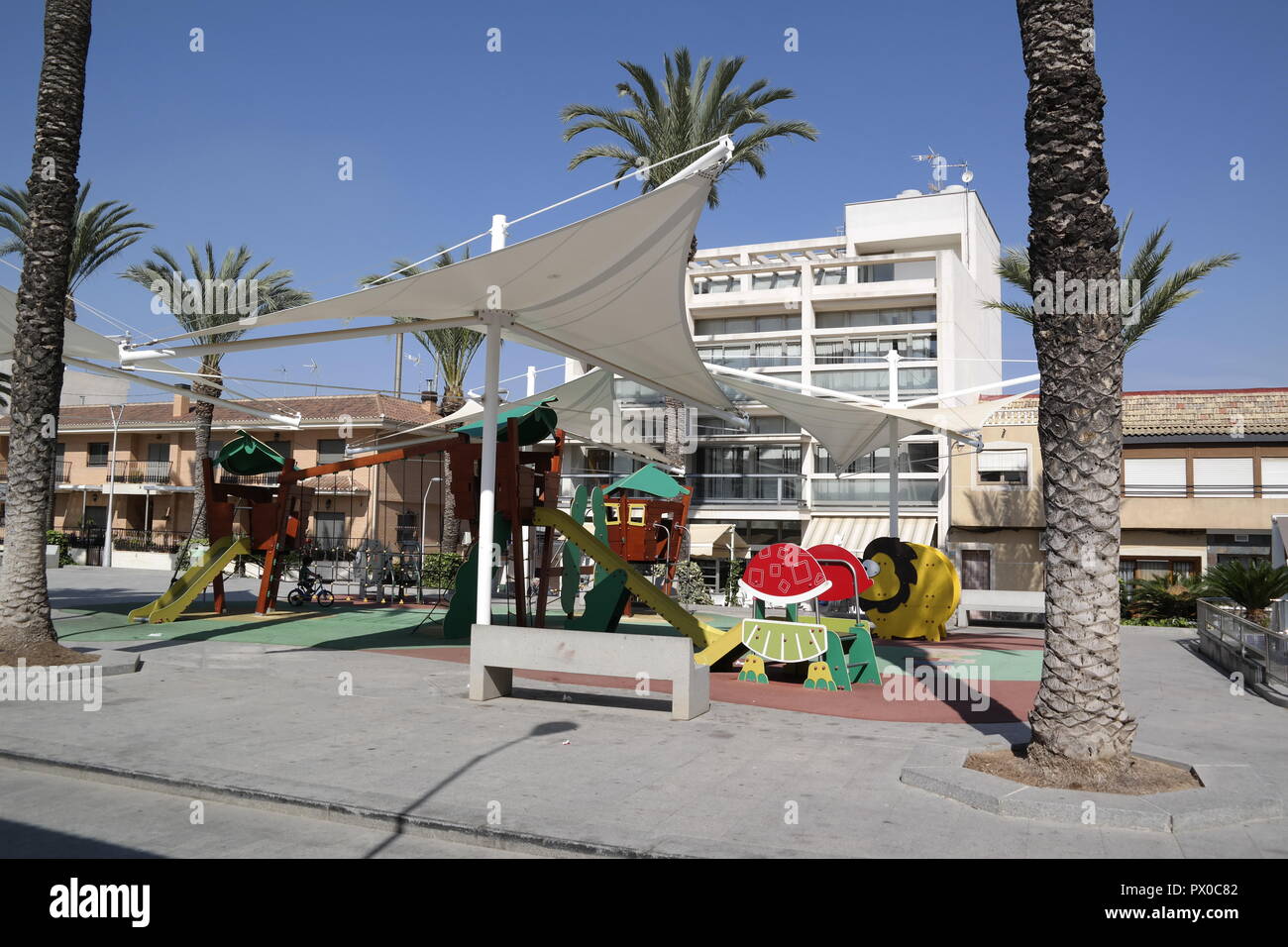 Child slide spain hi-res stock photography and images - Alamy