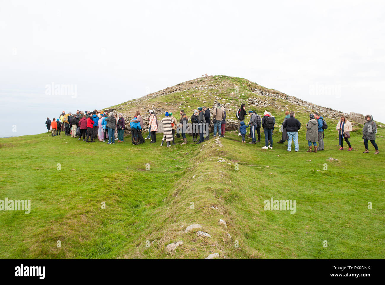 Loughcrew Ancient megalithic Tomb, Co Meath, Ireland Stock Photo - Alamy